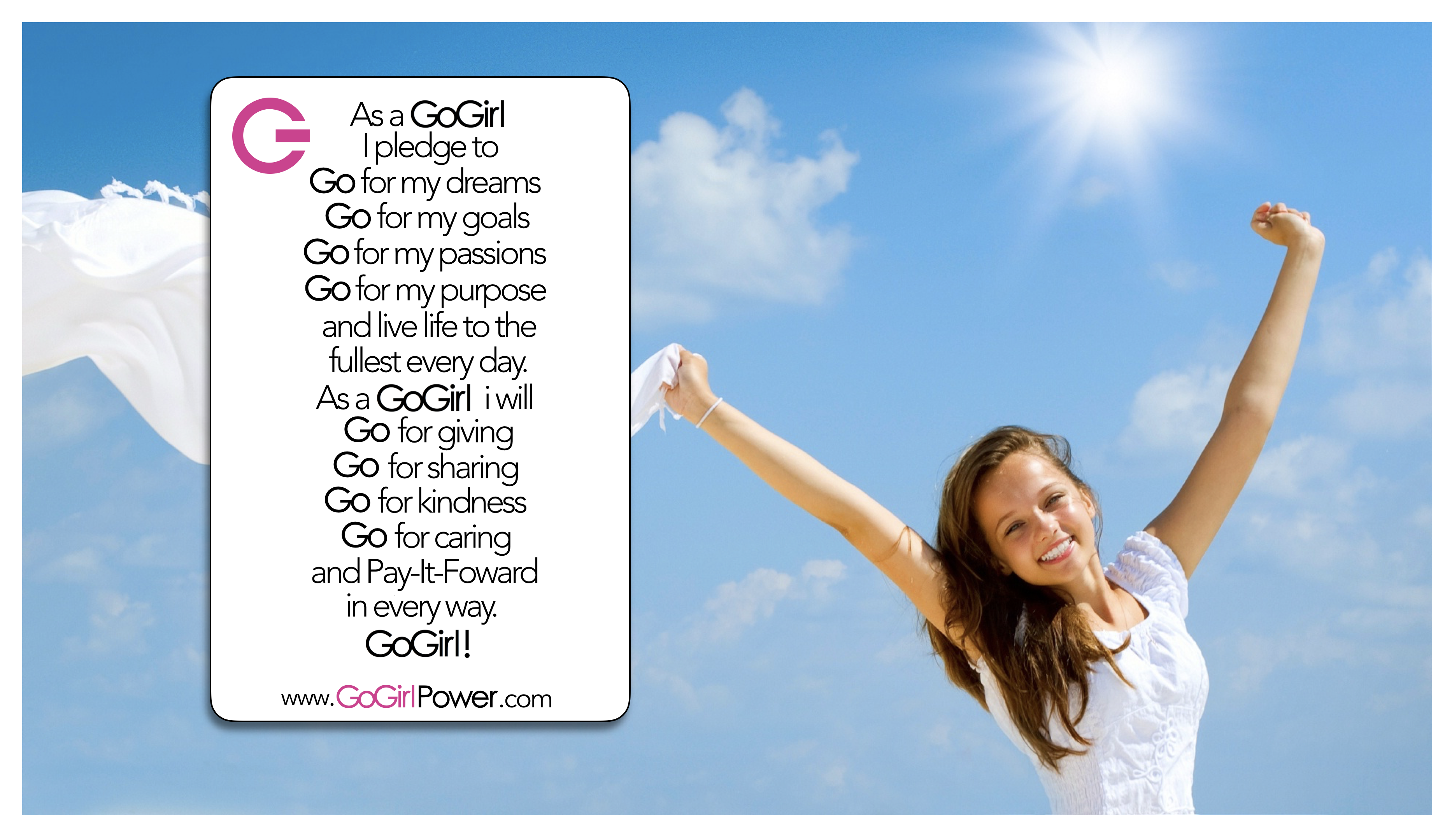 GoGirl Pledge – GoGirlEX & Pink Carpet Party!